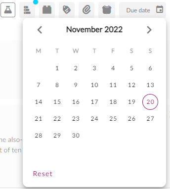 Set Card Due Date - Wowzers Growth OS